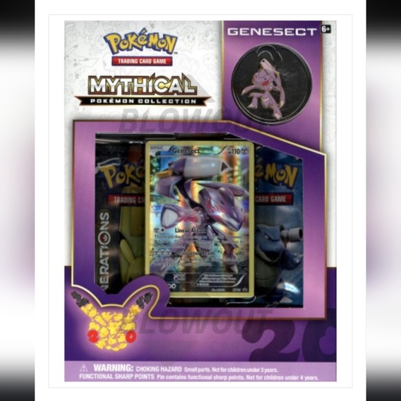 Pokémon | Toys | Pokemon Genesect Mythical Collection Box | Poshmark